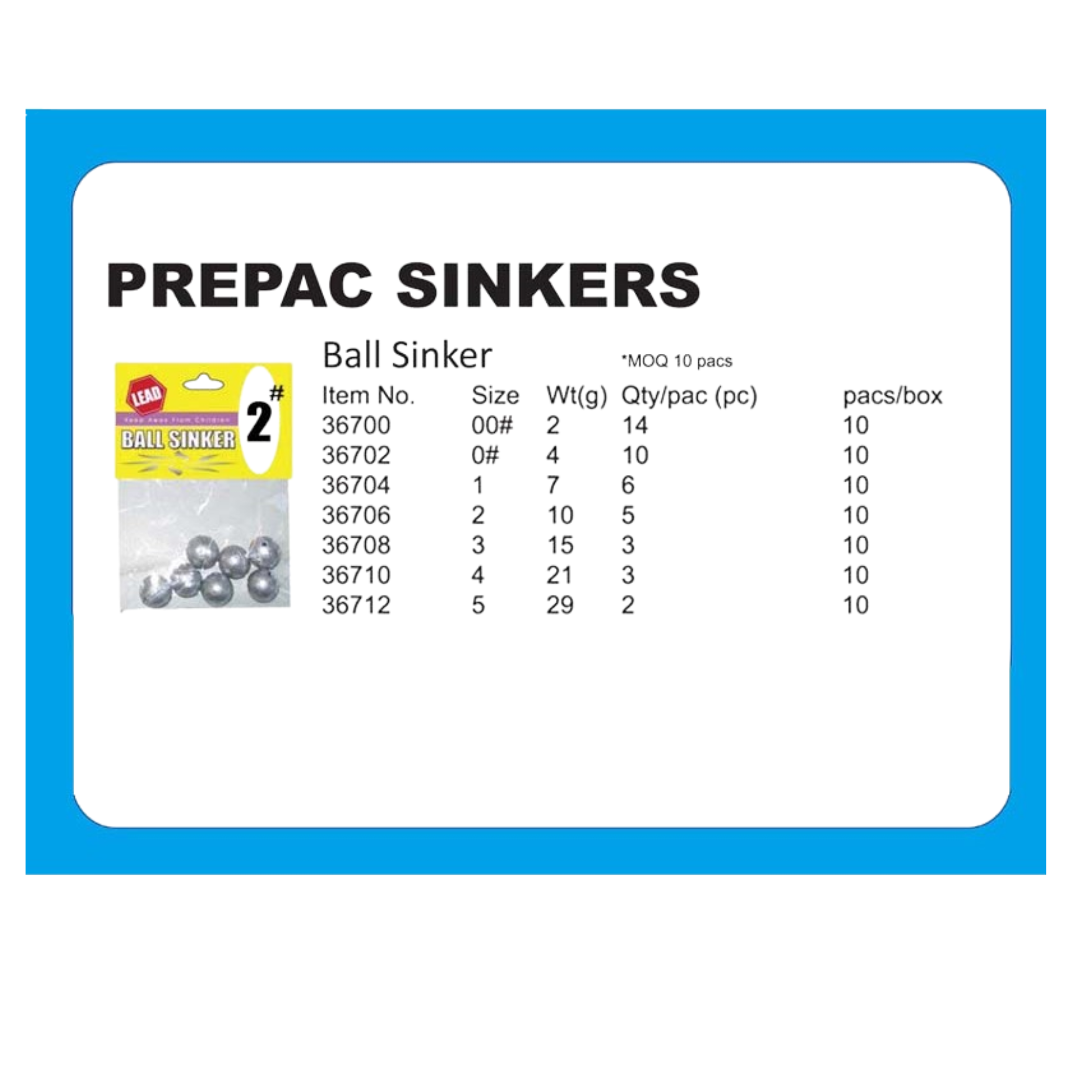 Ball Sinker – Proshop TST