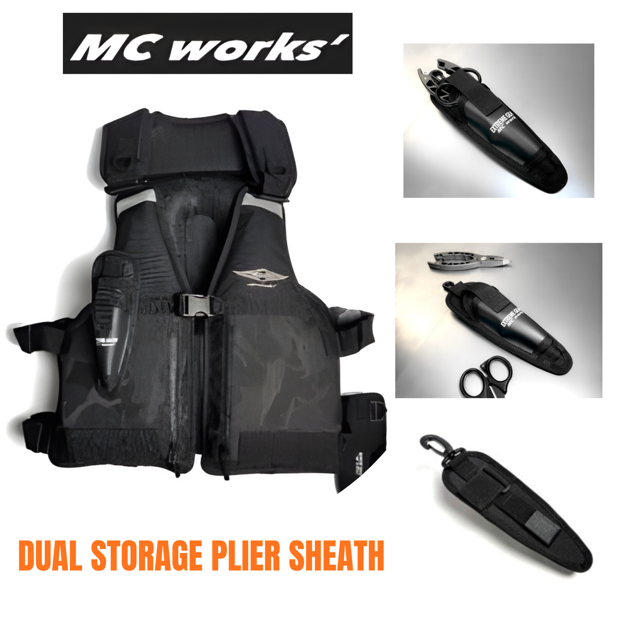 MC WROKS W STOCK PLIER SHEATH – Proshop TST